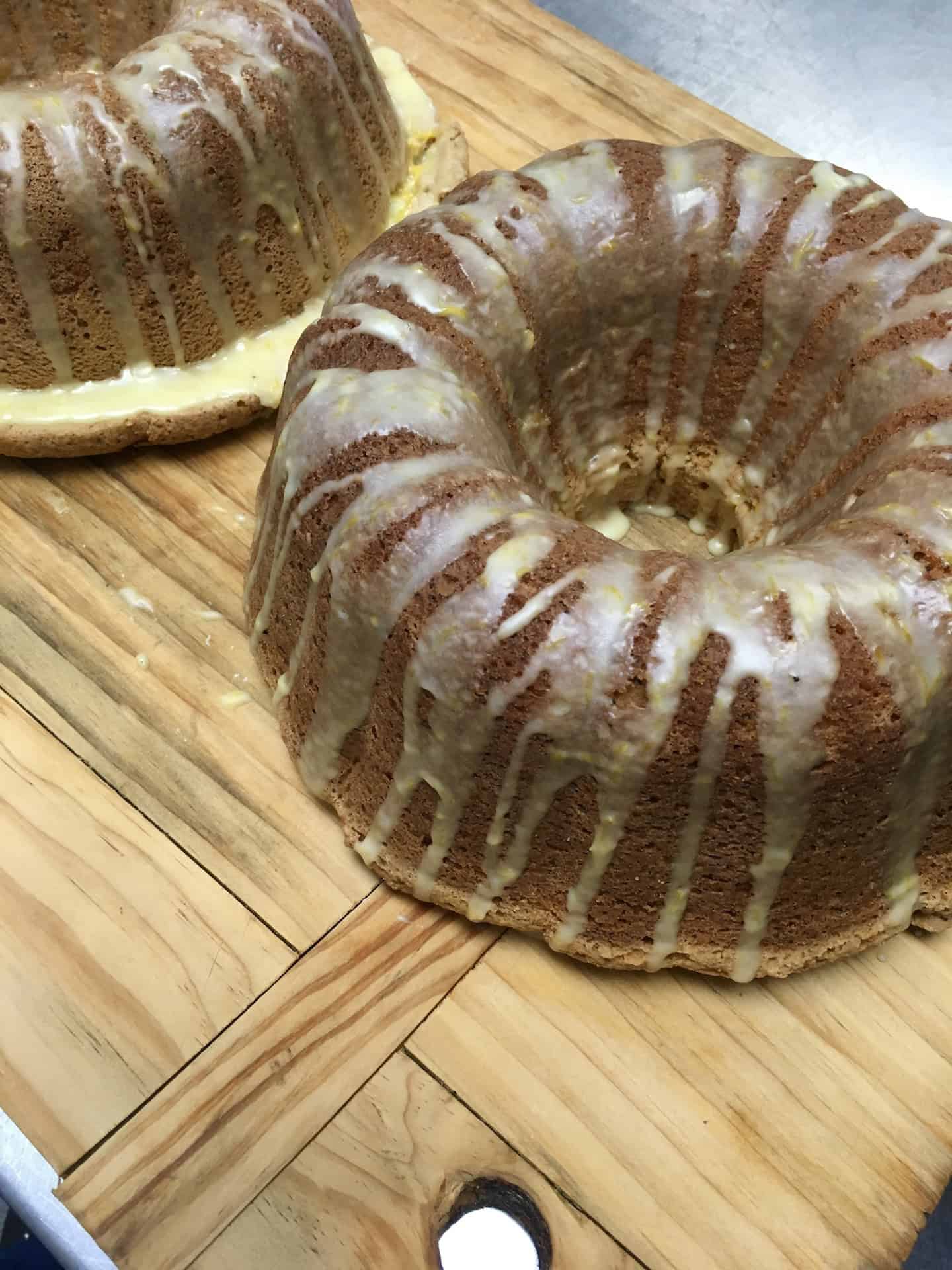 Pumpkin Spice Pound Cake with Maple Glaze - Sibby Barrett